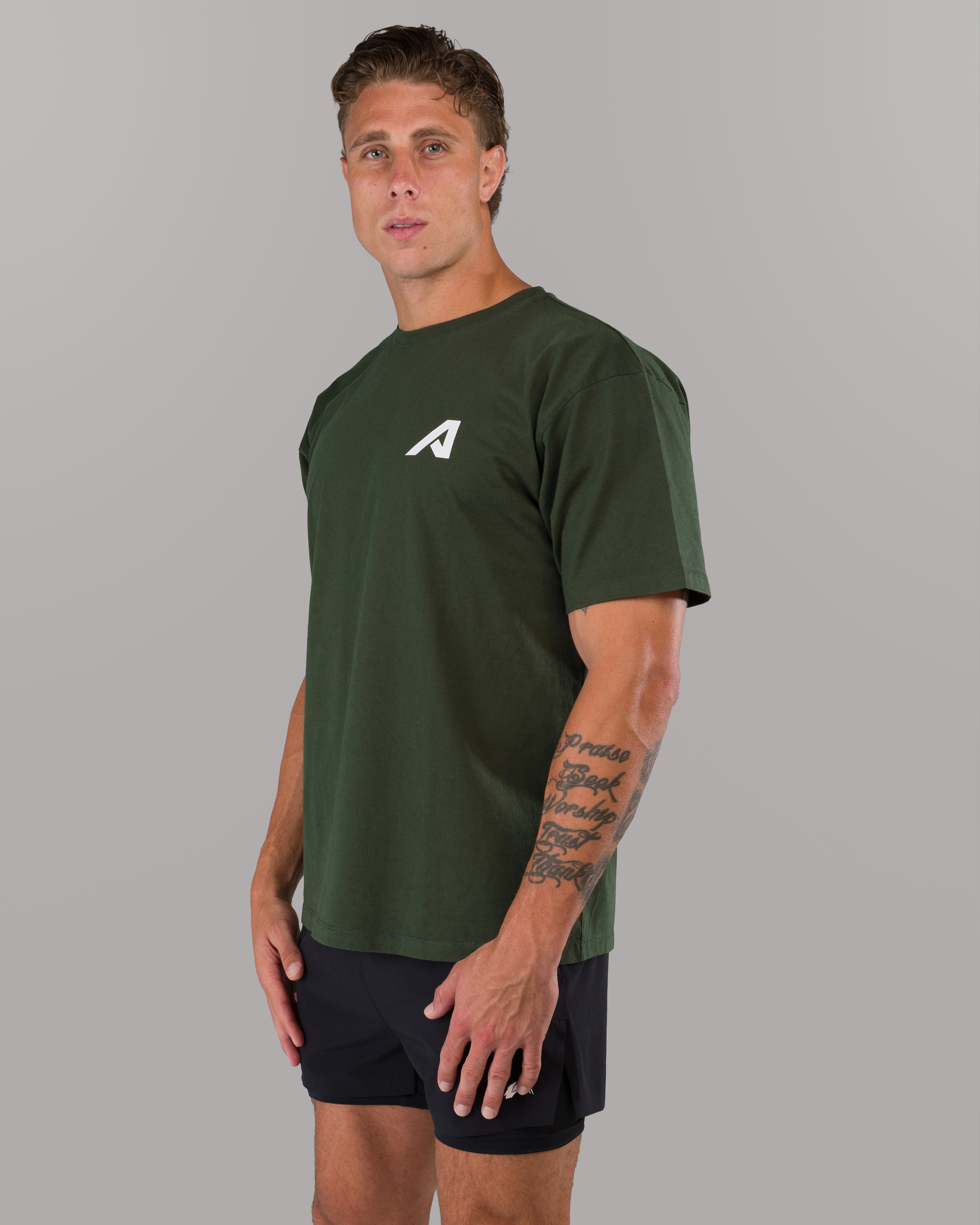 Alpha Tee - Moss – Alphalete Athletics