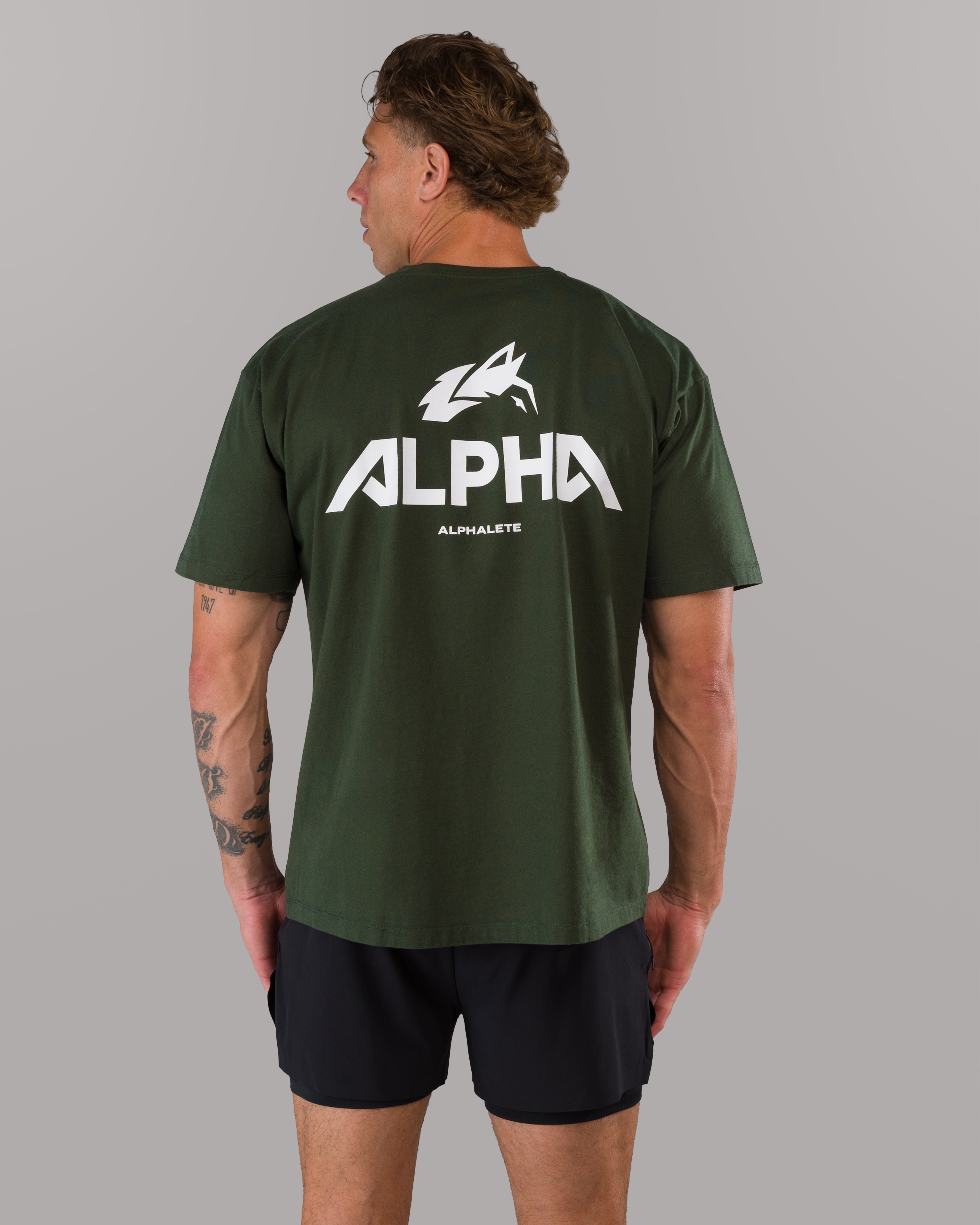 Alpha Tee - Moss – Alphalete Athletics