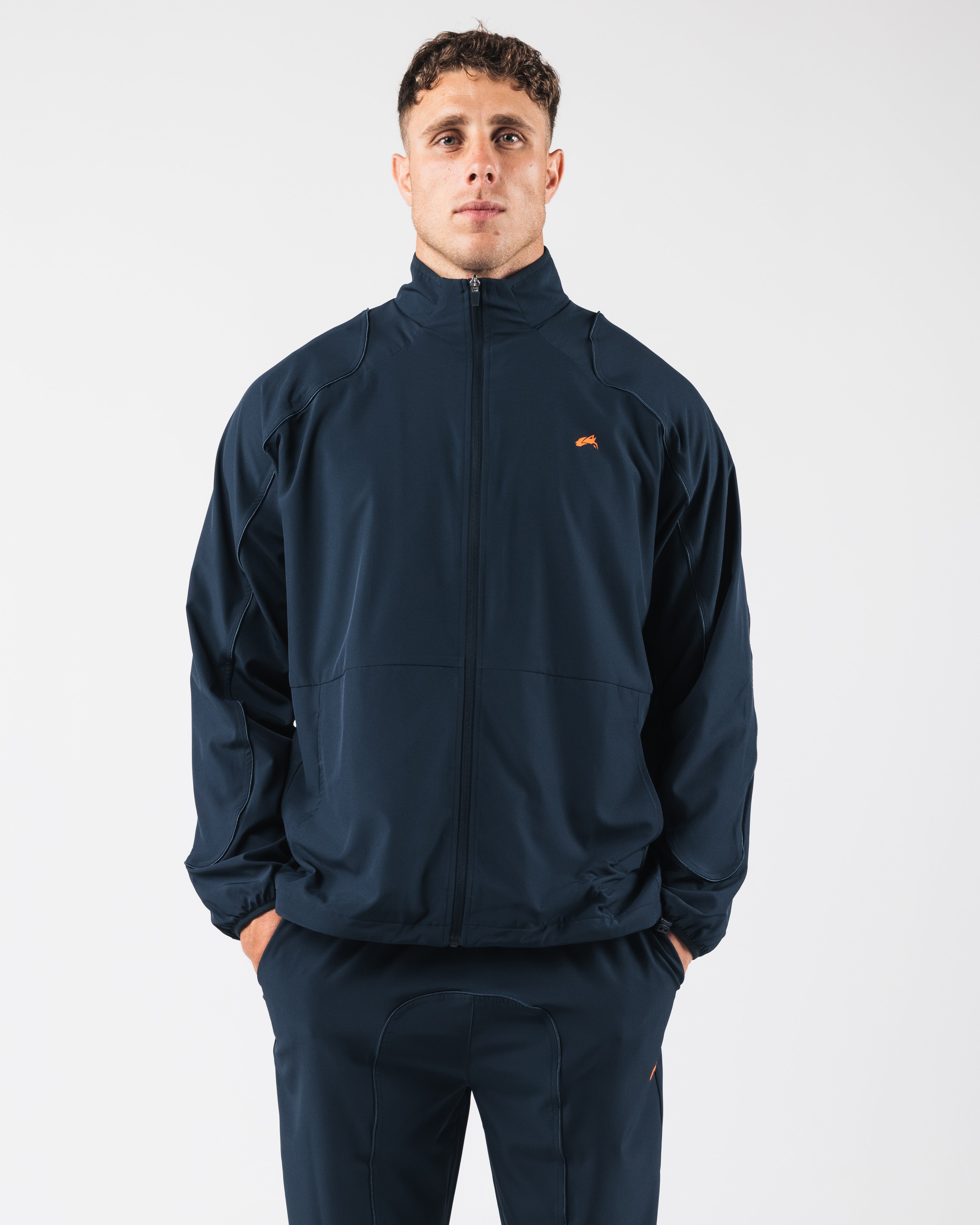 Club Training Jacket - Deep Navy – Alphalete Athletics