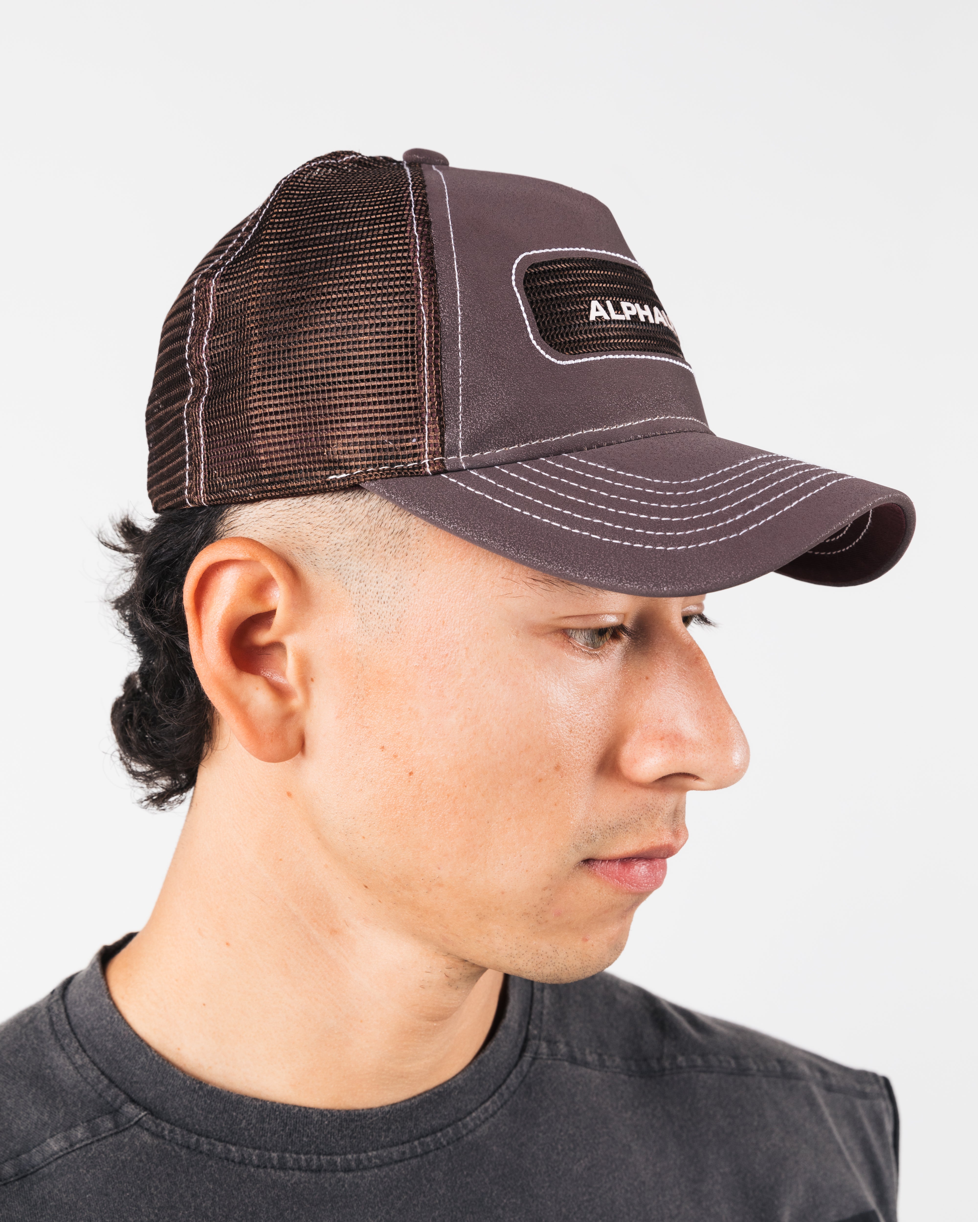 Core Trucker Hat - Deep Mauve – Alphalete Athletics