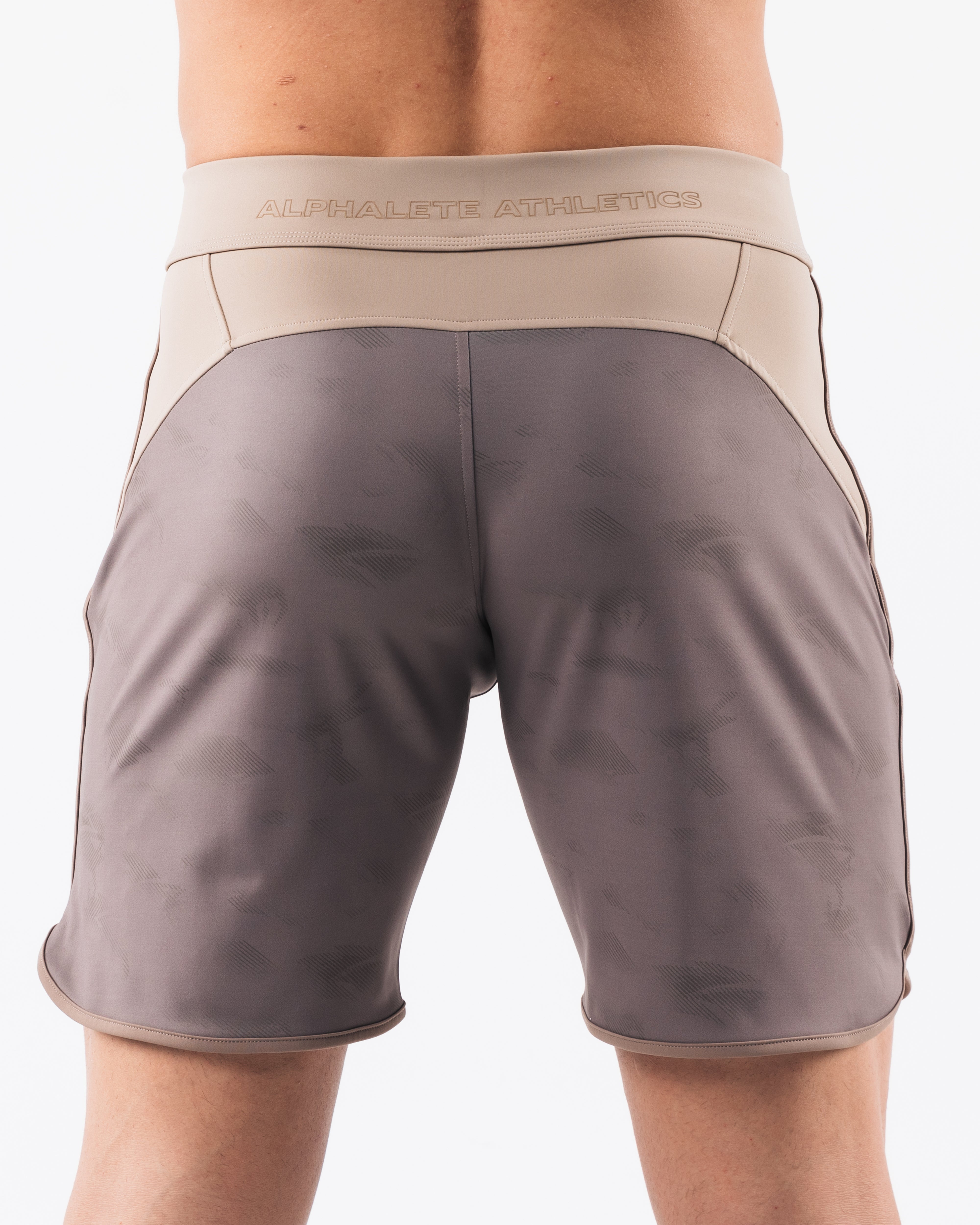 Crescent Boardshort - Mocha Pebble – Alphalete Athletics
