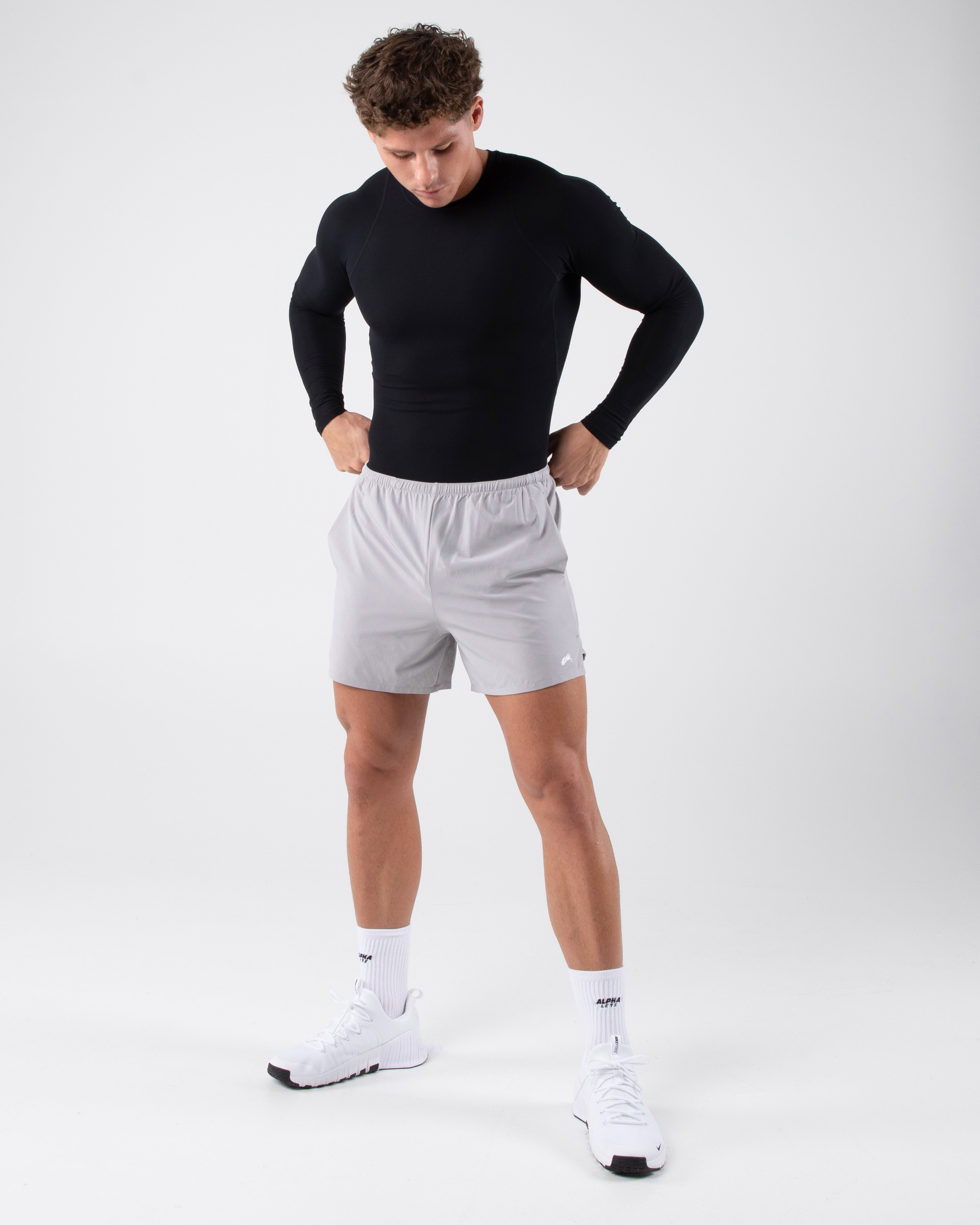 Dynamic Short - Chrome – Alphalete Athletics