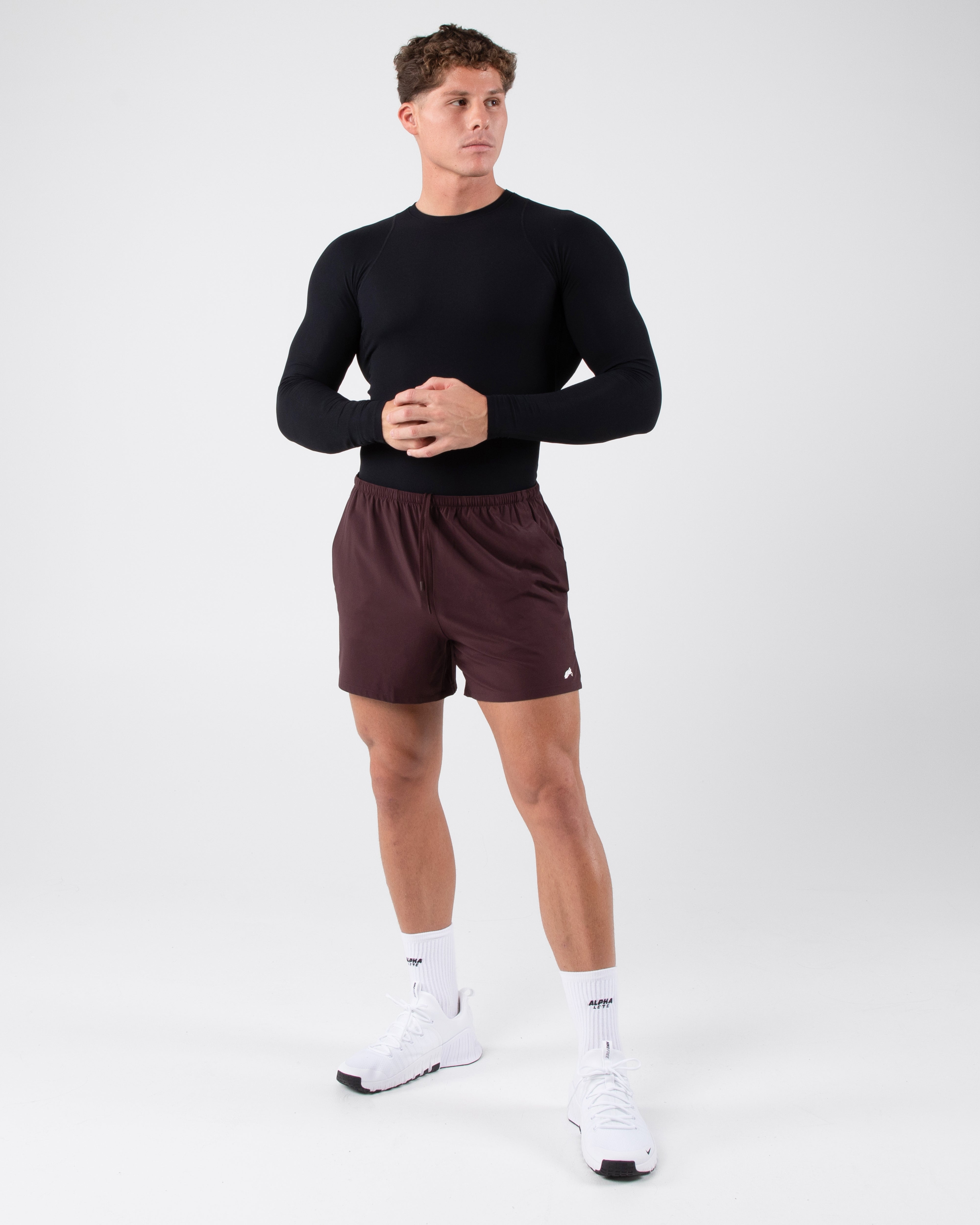 Dynamic Short - Deep Mauve – Alphalete Athletics