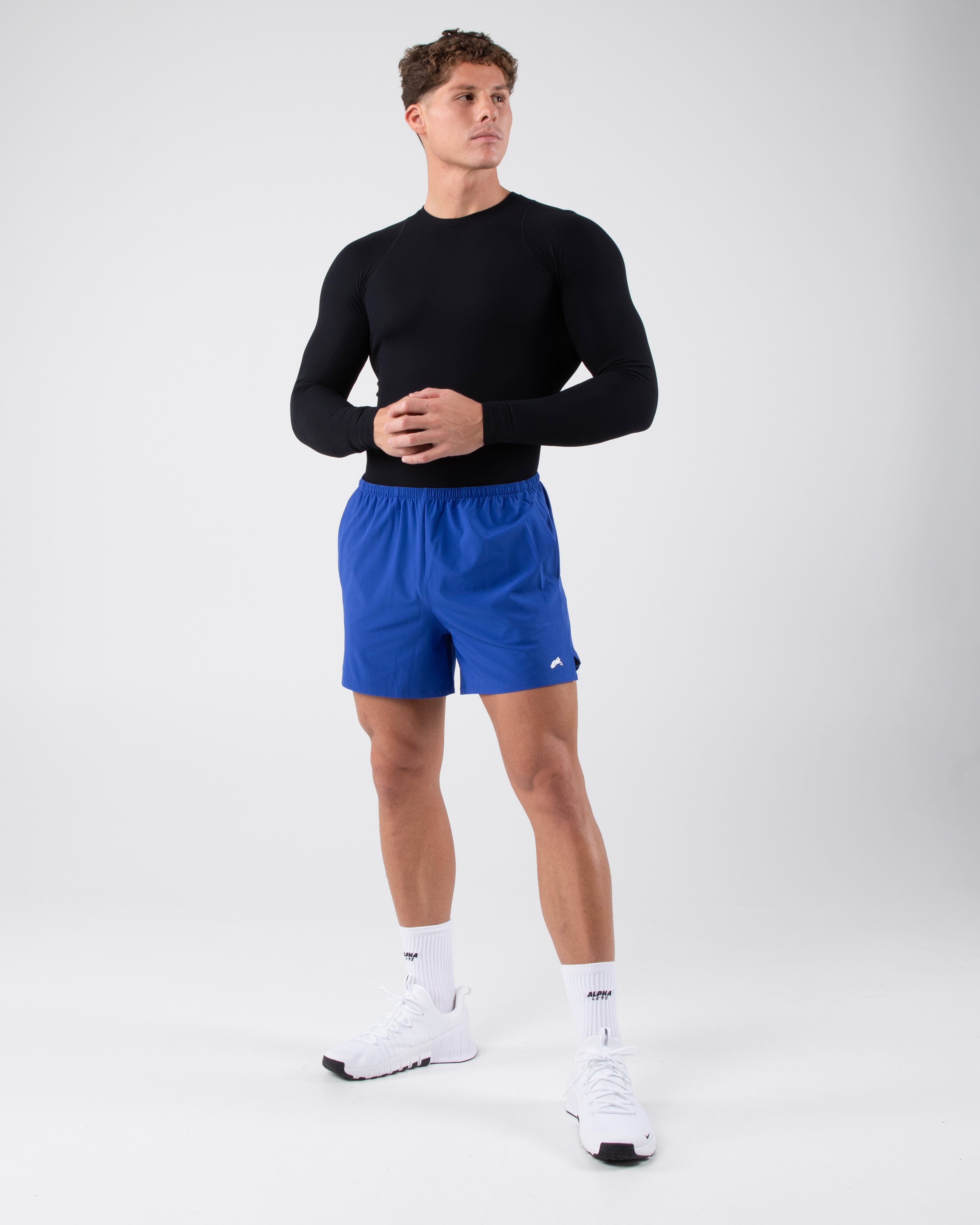 Dynamic Short - Varsity Blue – Alphalete Athletics