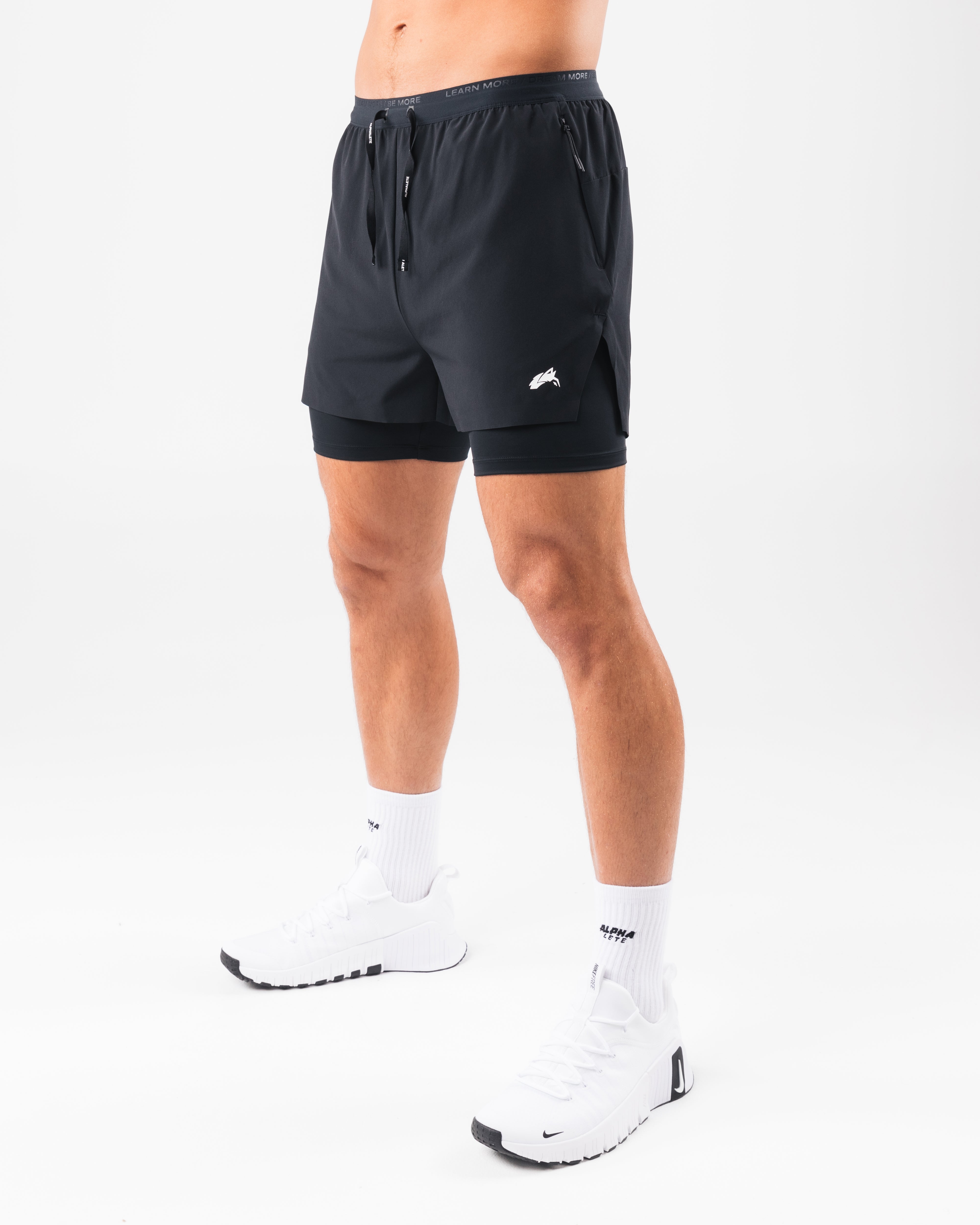 Elite Swift Short 5" - Black – Alphalete Athletics