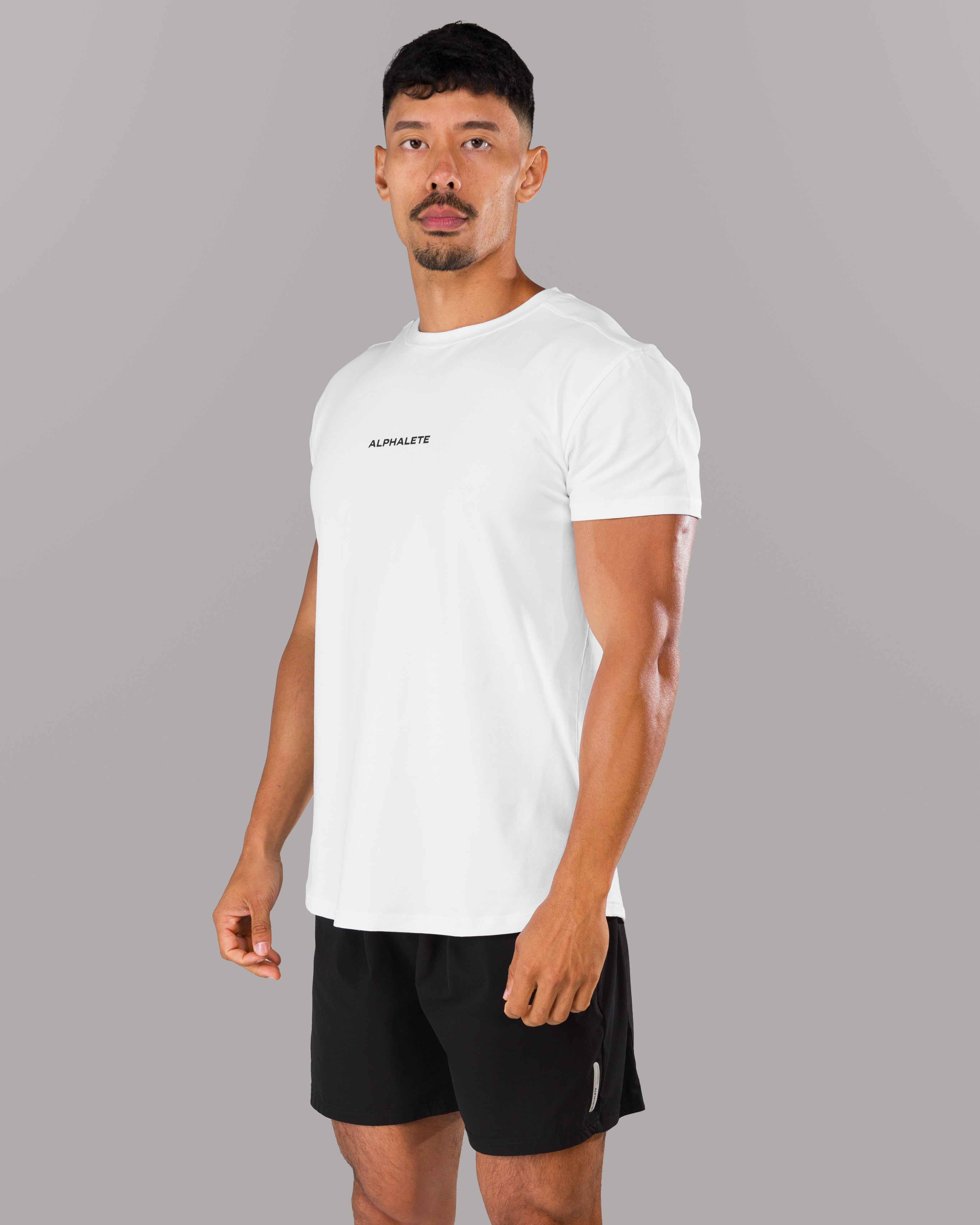 Precision Tee - White – Alphalete Athletics