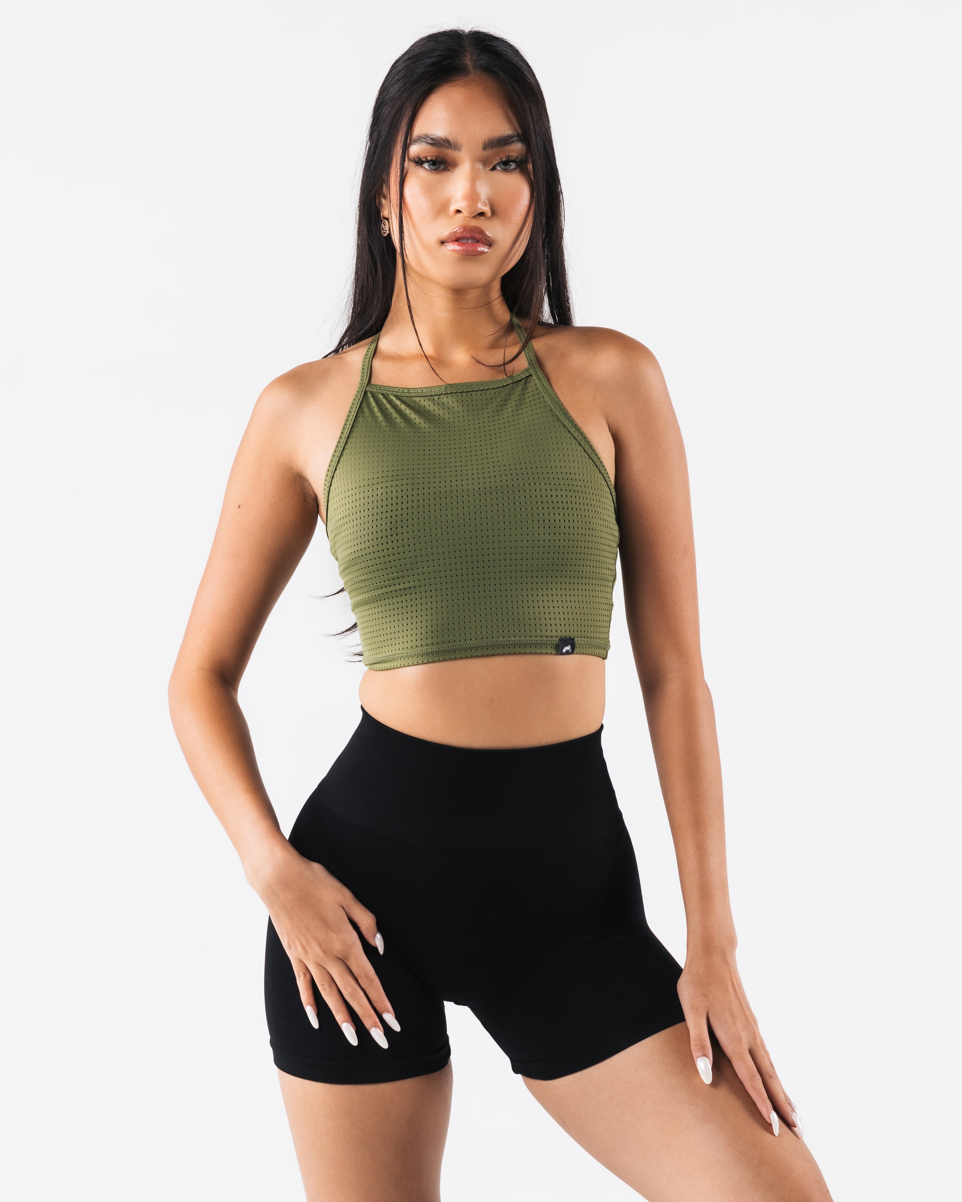 Margo Mesh Tank - Agave – Alphalete Athletics