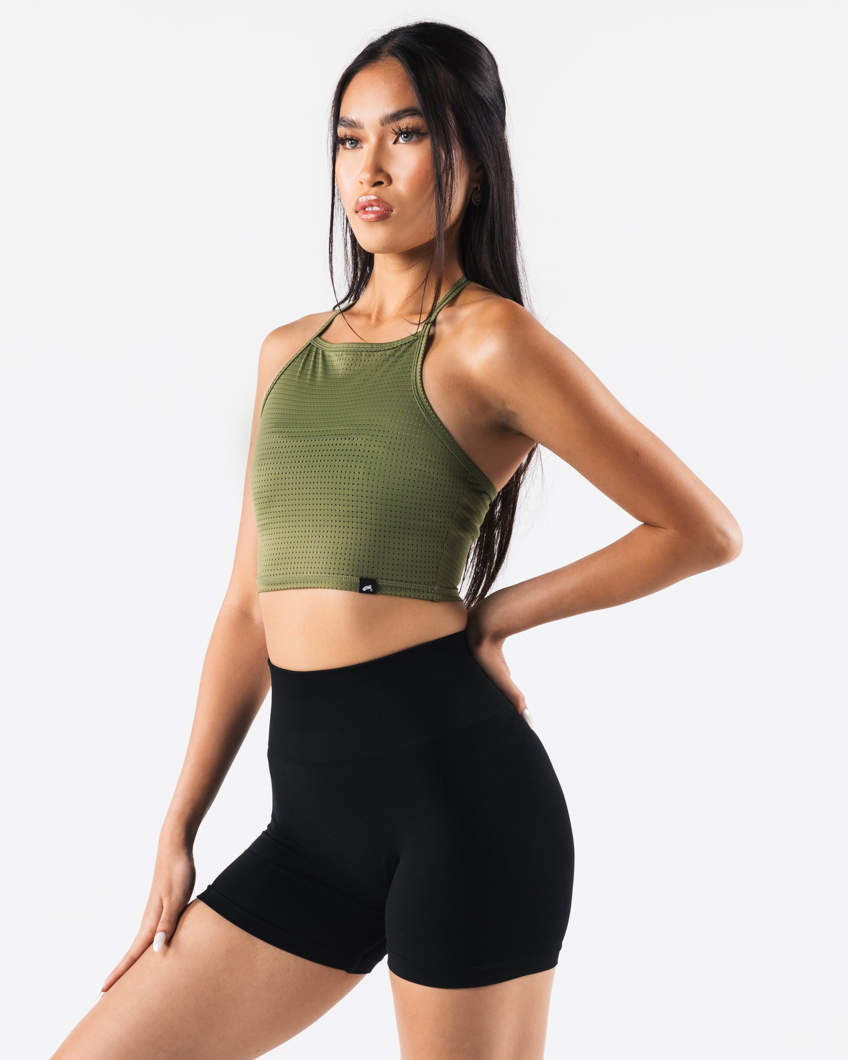 Margo Mesh Tank - Agave – Alphalete Athletics