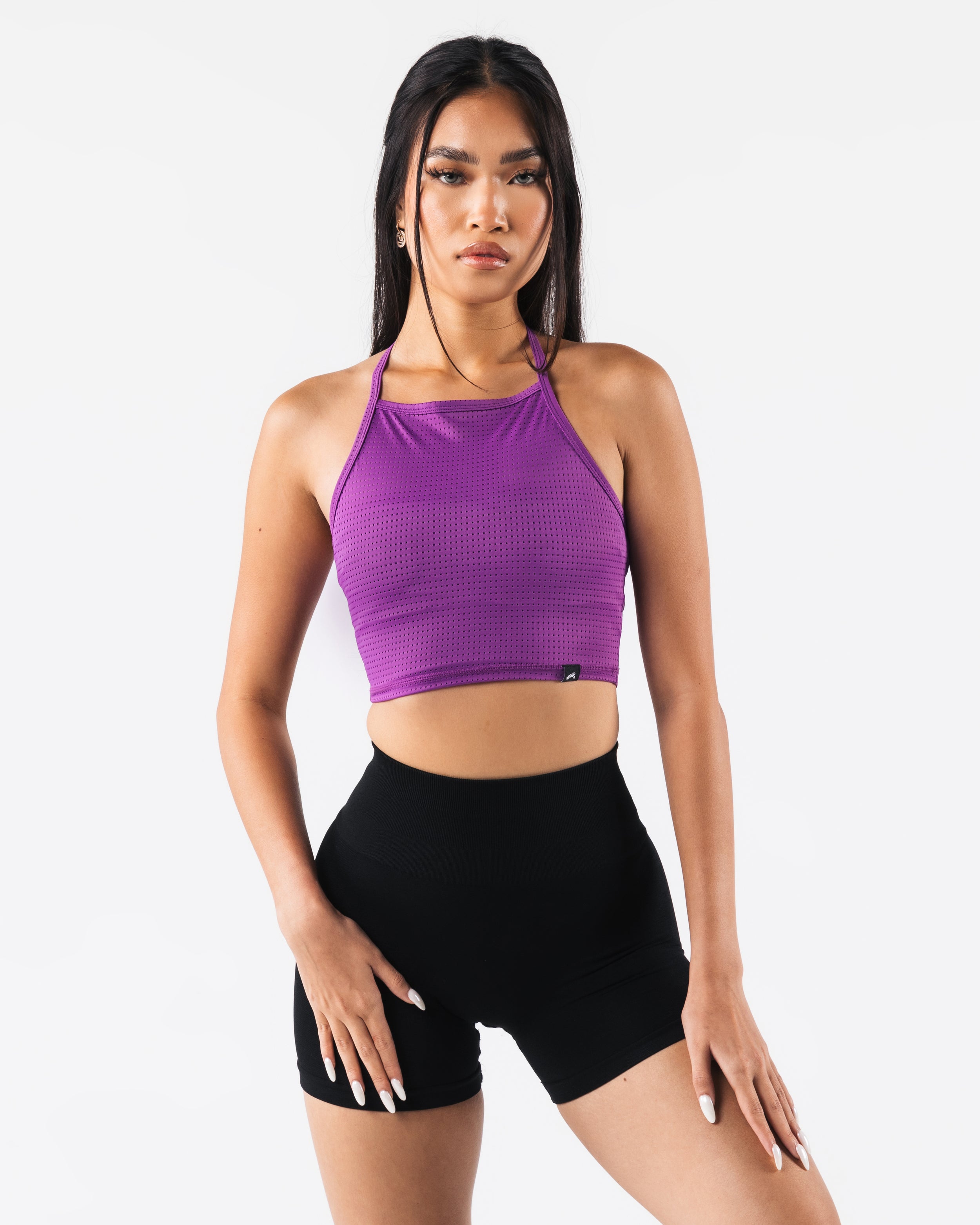 Margo Mesh Tank - Blaze – Alphalete Athletics