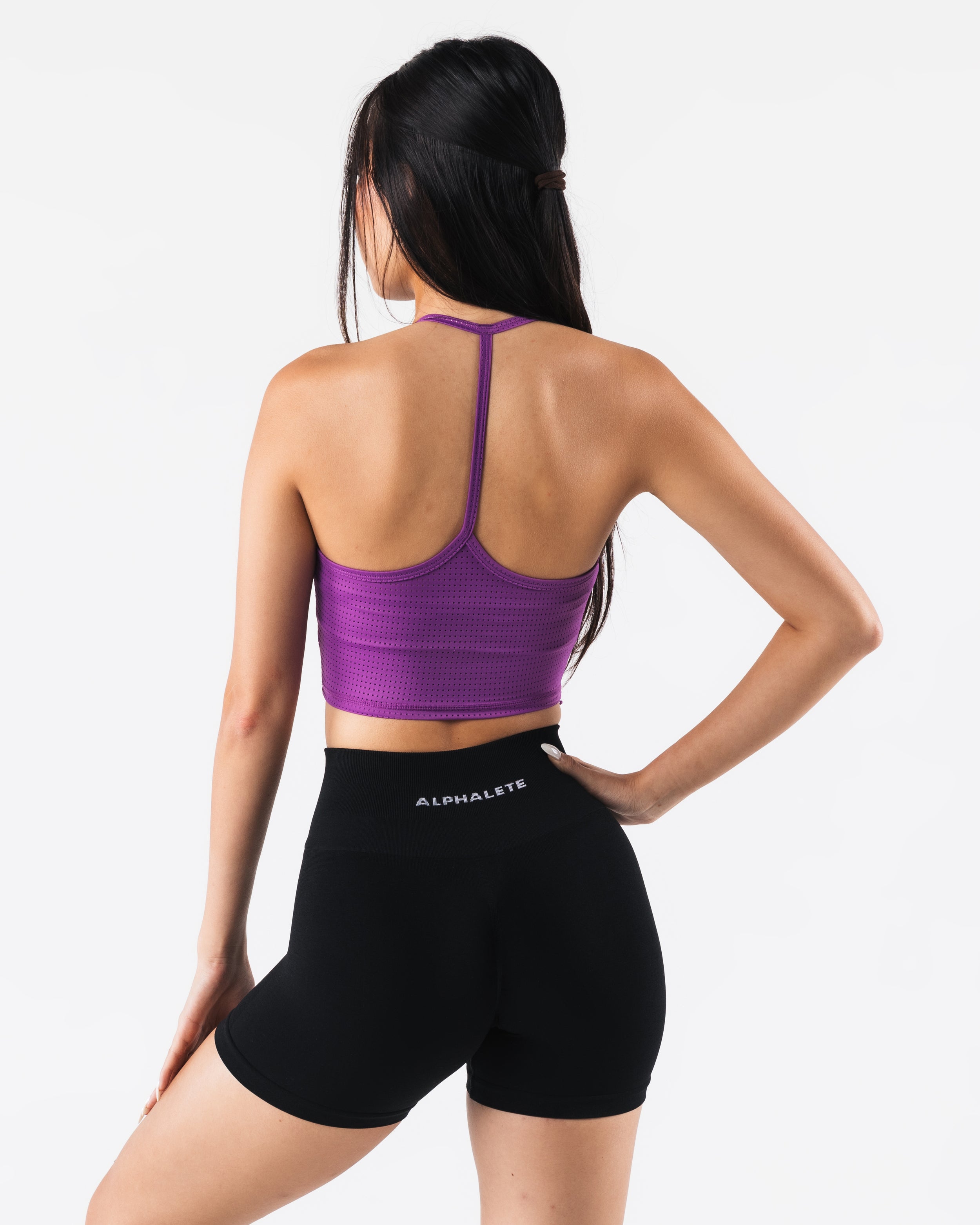 Margo Mesh Tank - Blaze – Alphalete Athletics