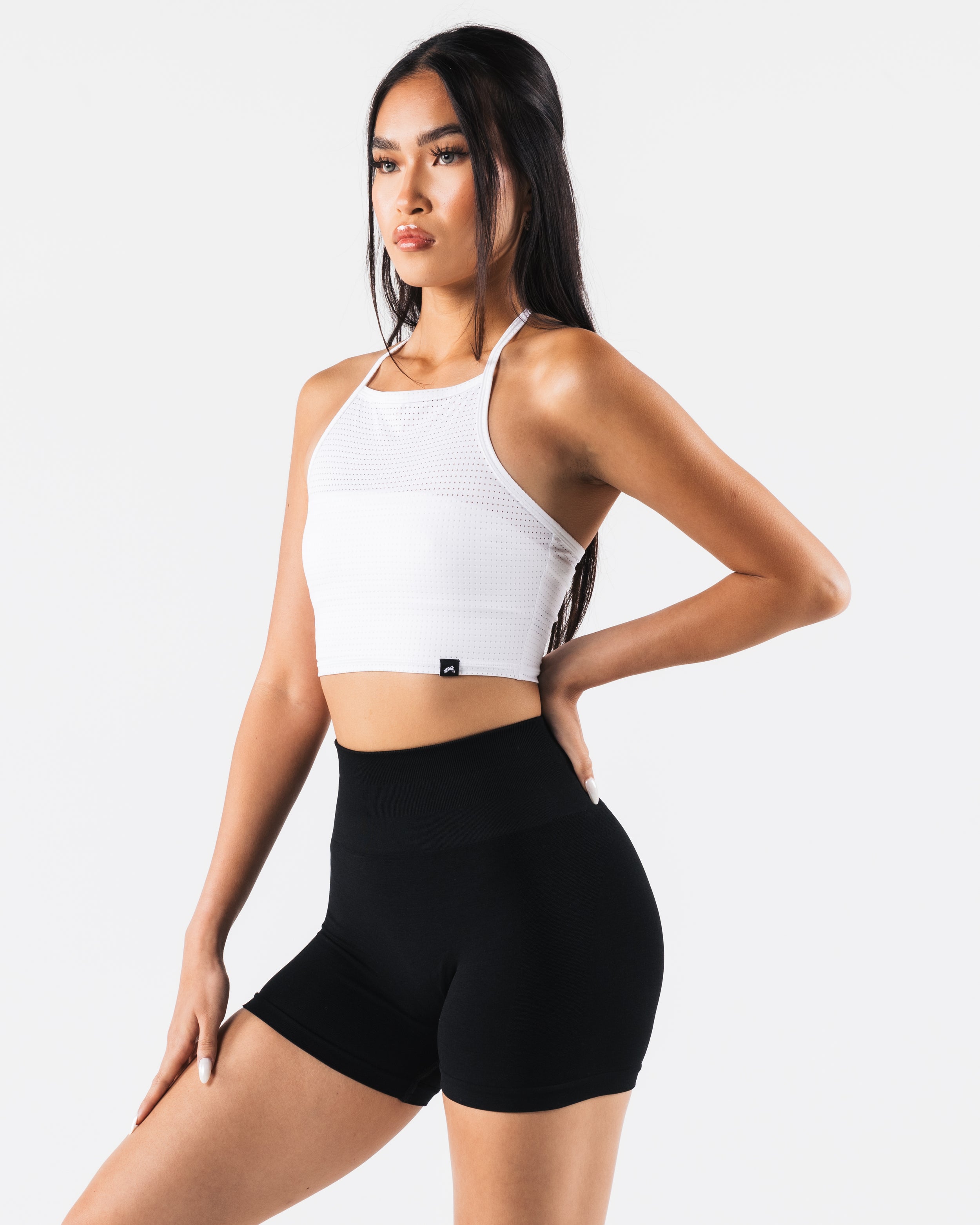Margo Mesh Tank - White – Alphalete Athletics