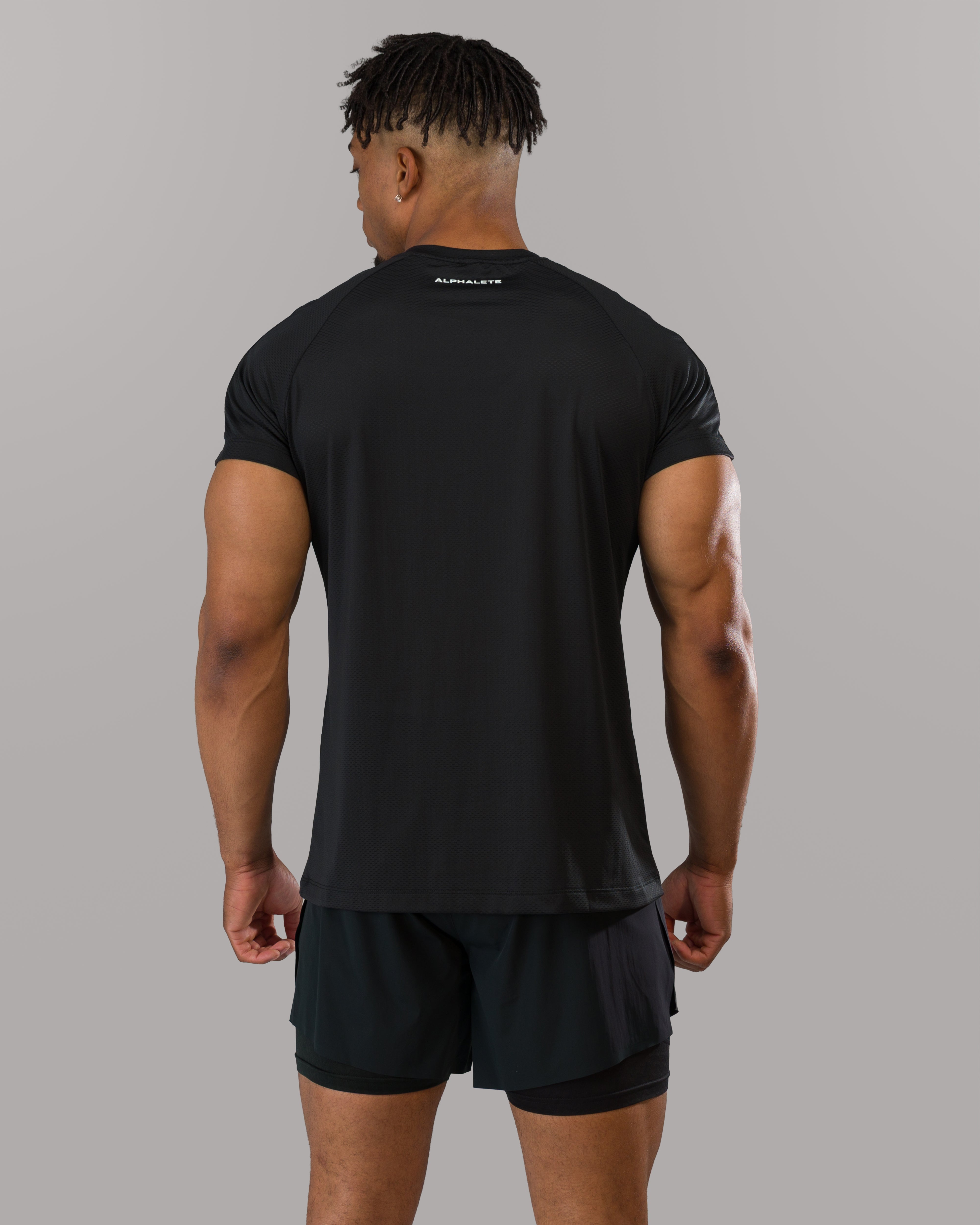Base Tee - Black – Alphalete Athletics