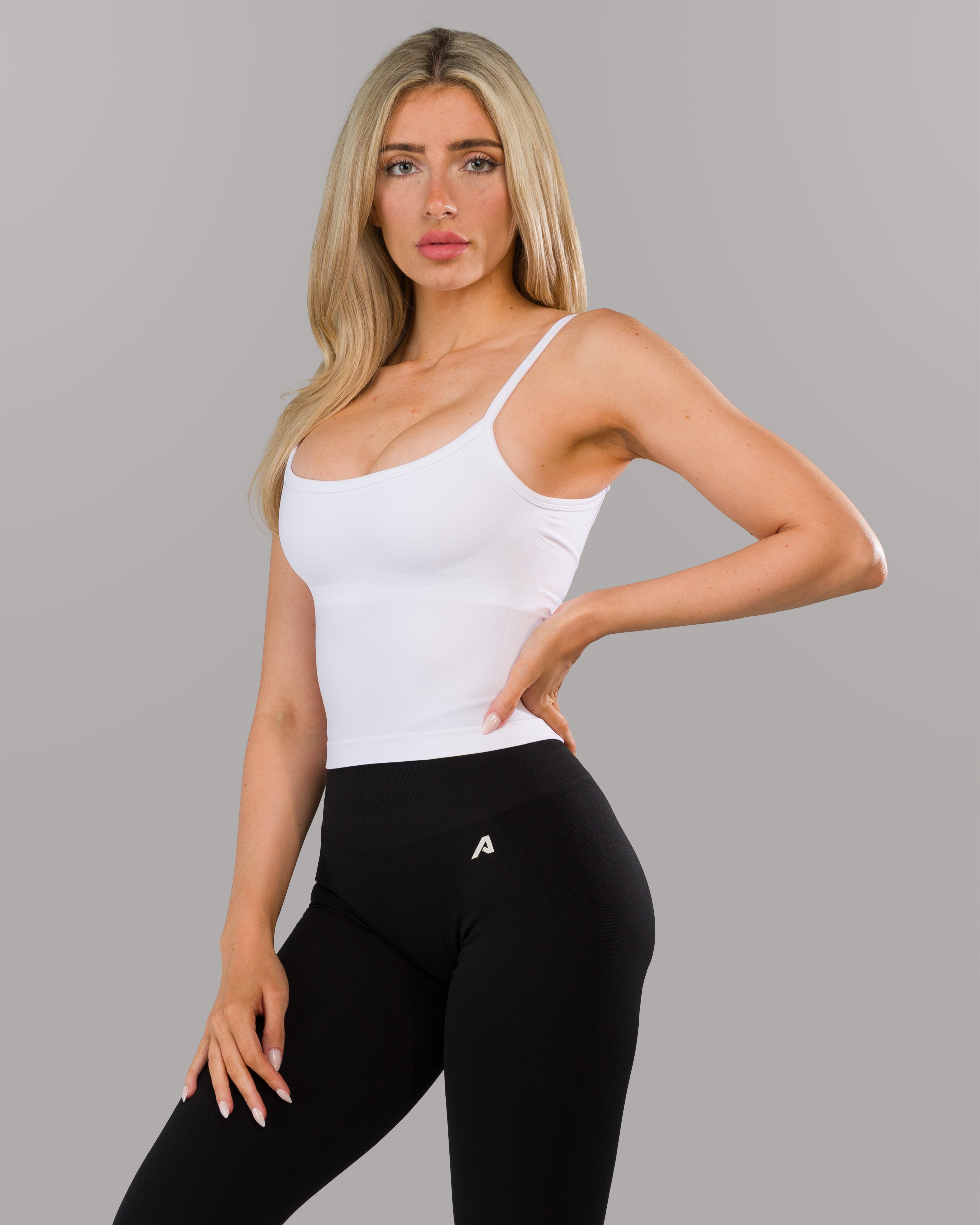 Push Tank - White – Alphalete Athletics