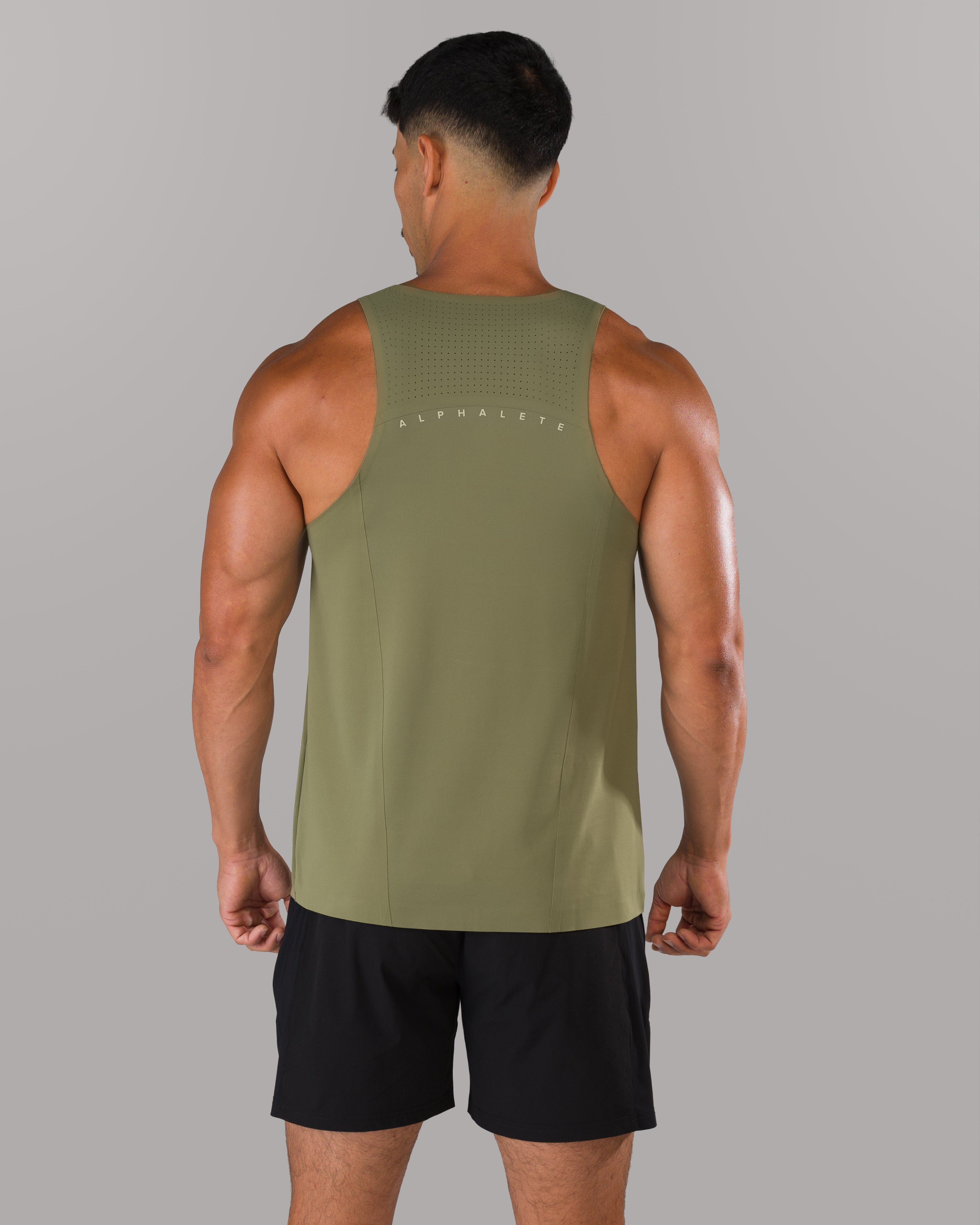AeroFlex Vault Tank - Tactical Olive – Alphalete Athletics
