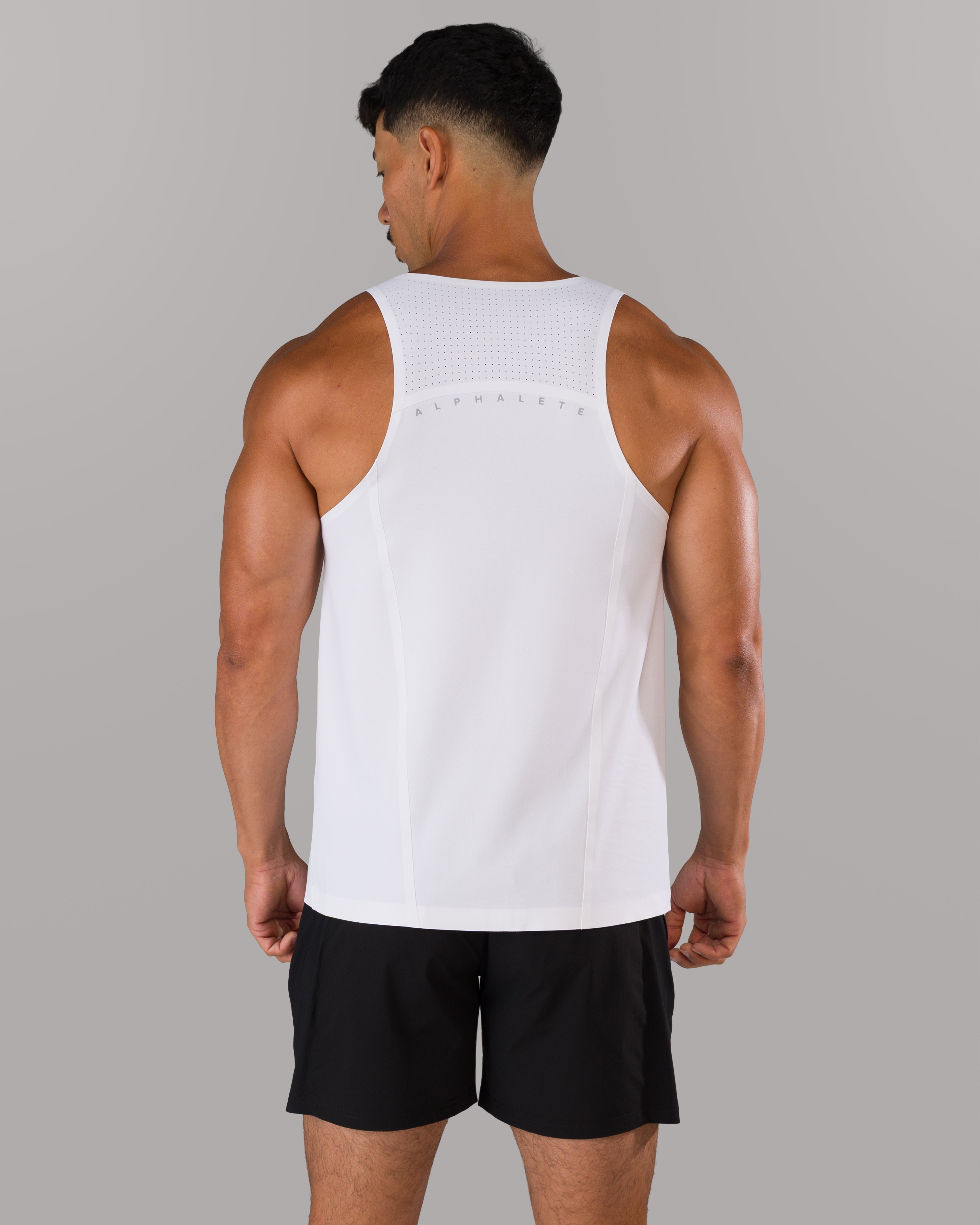 AeroFlex Vault Tank - White – Alphalete Athletics