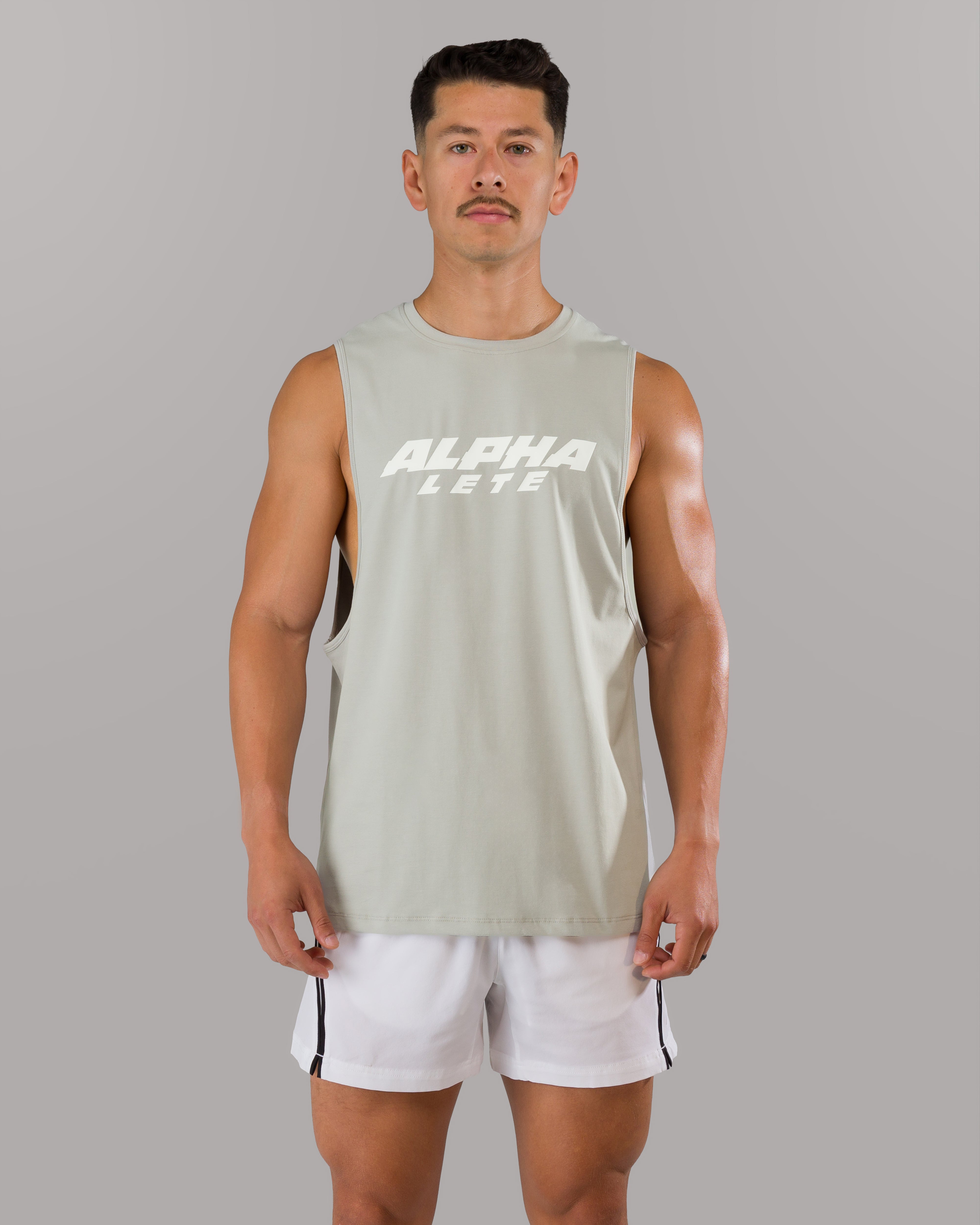 Force Core Cutoff - Silver – Alphalete Athletics