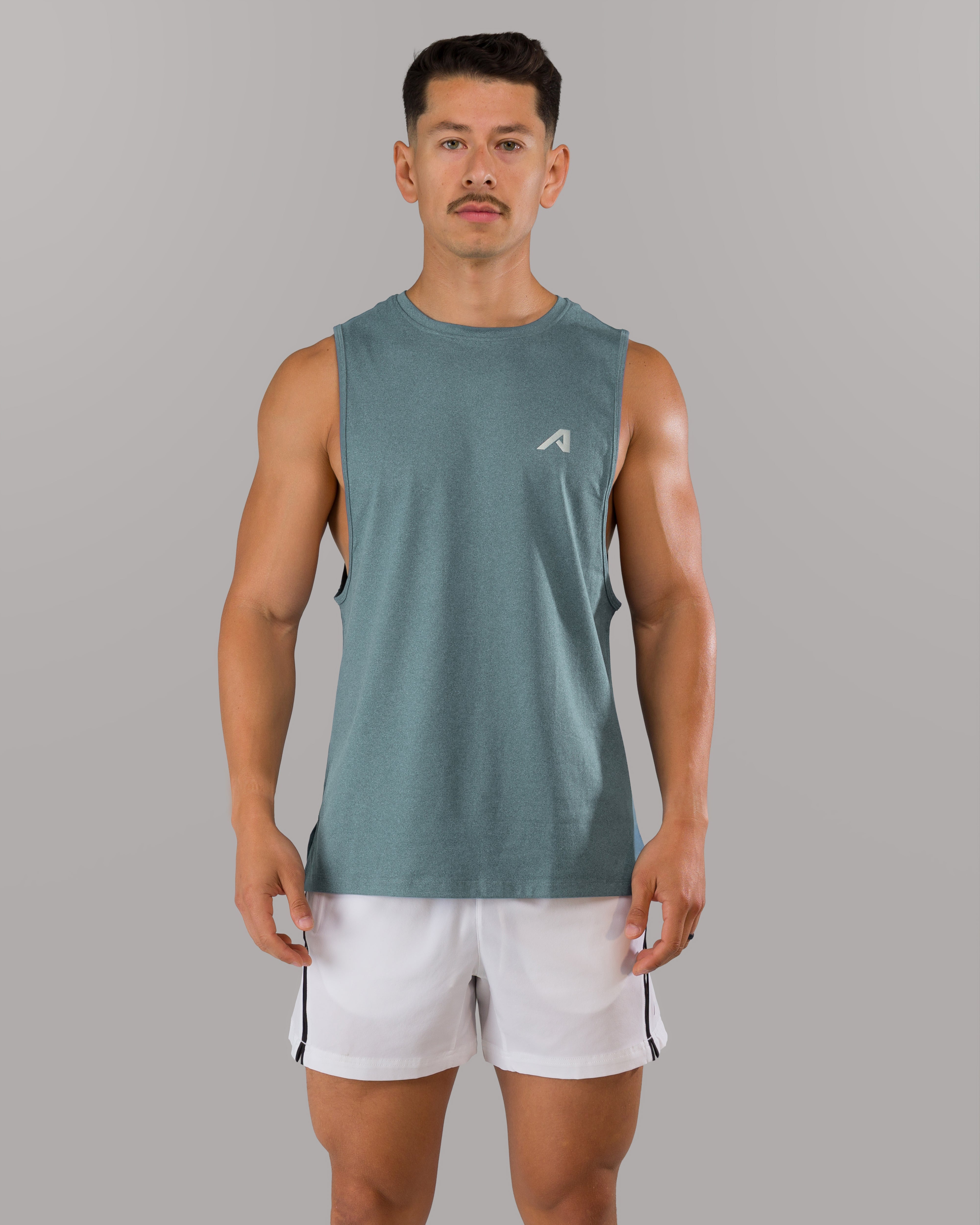 Adapt Cutoff - Storm Blue – Alphalete Athletics
