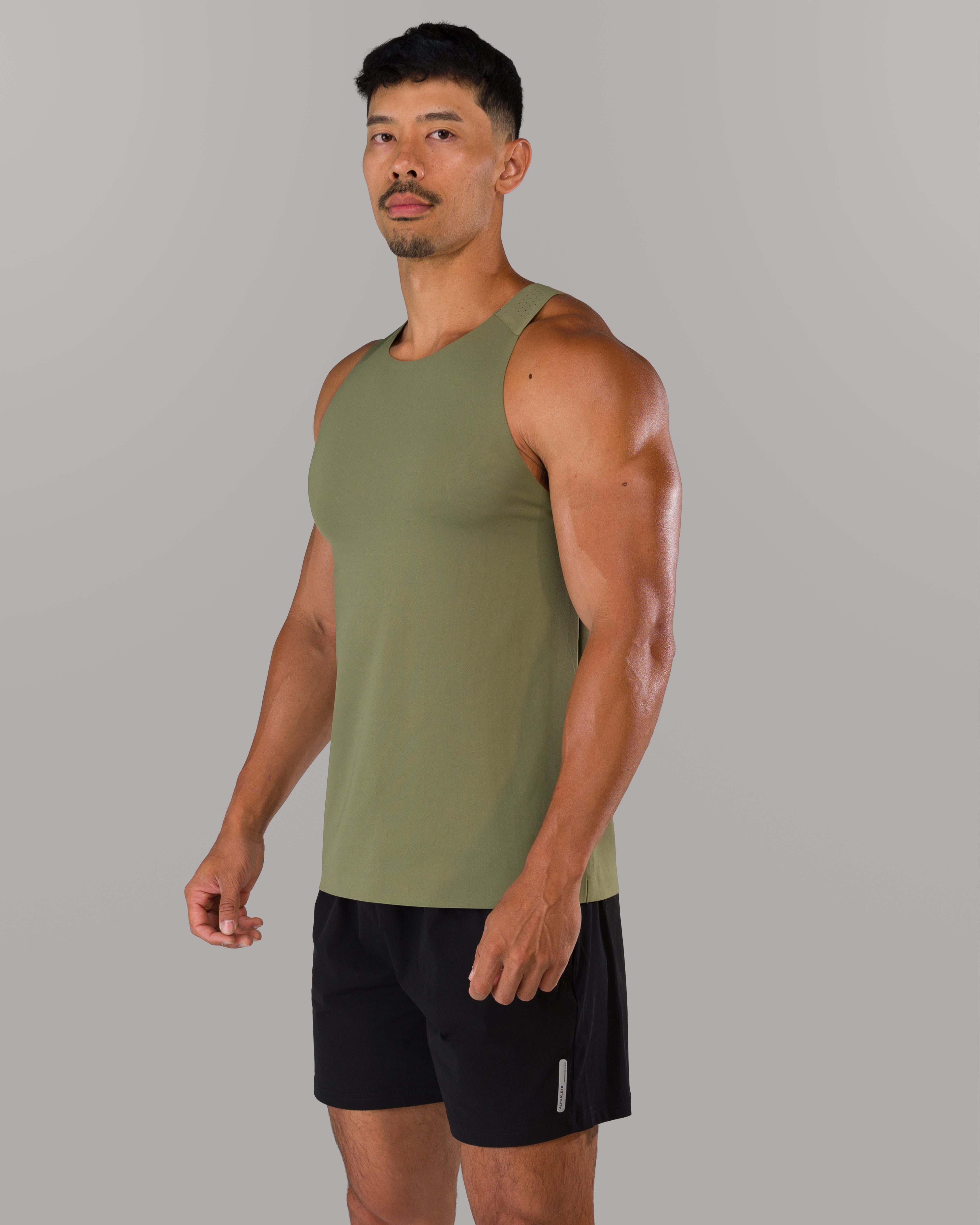 AeroFlex Vault Tank - Tactical Olive – Alphalete Athletics