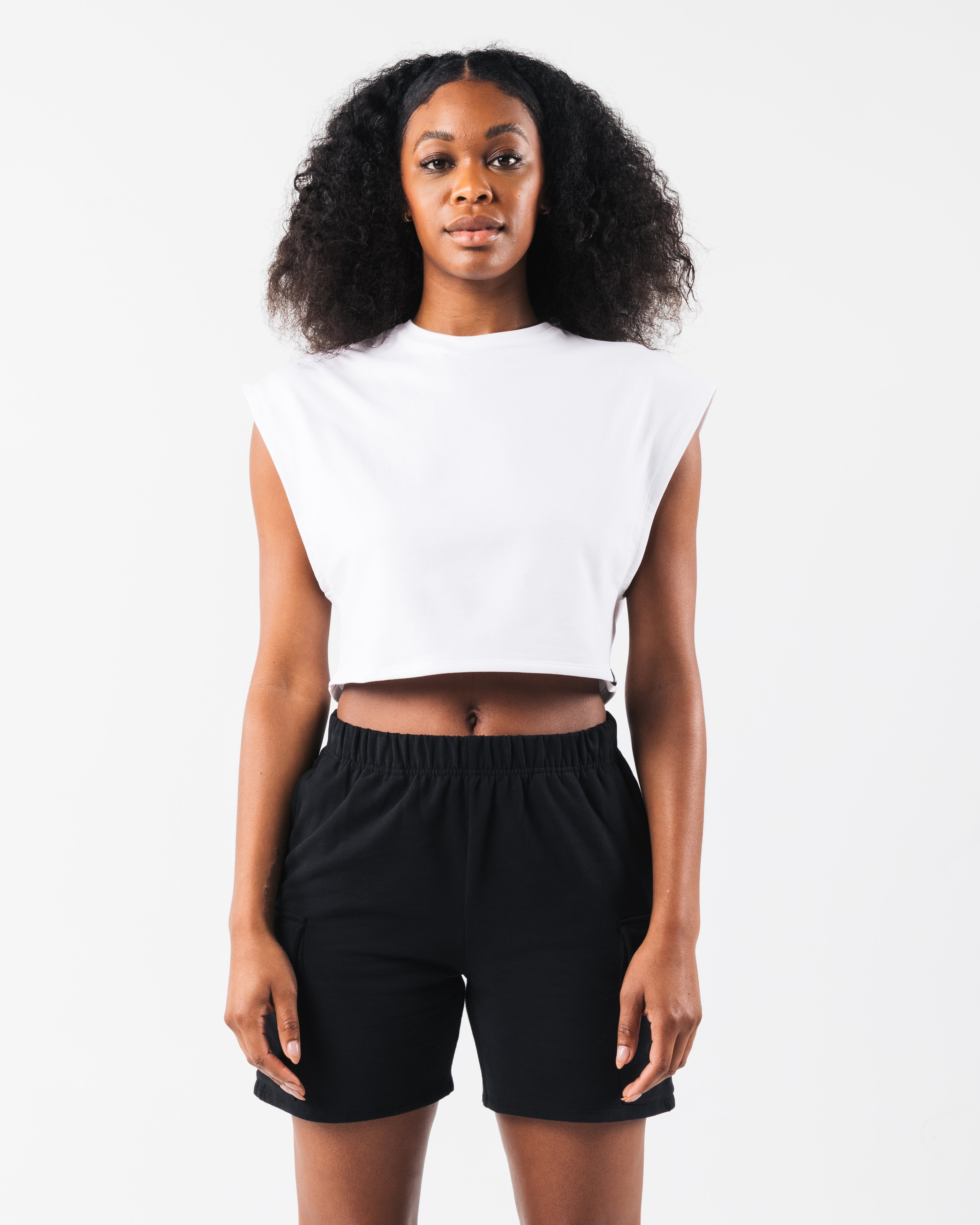 Boxer Tee - White – Alphalete Athletics