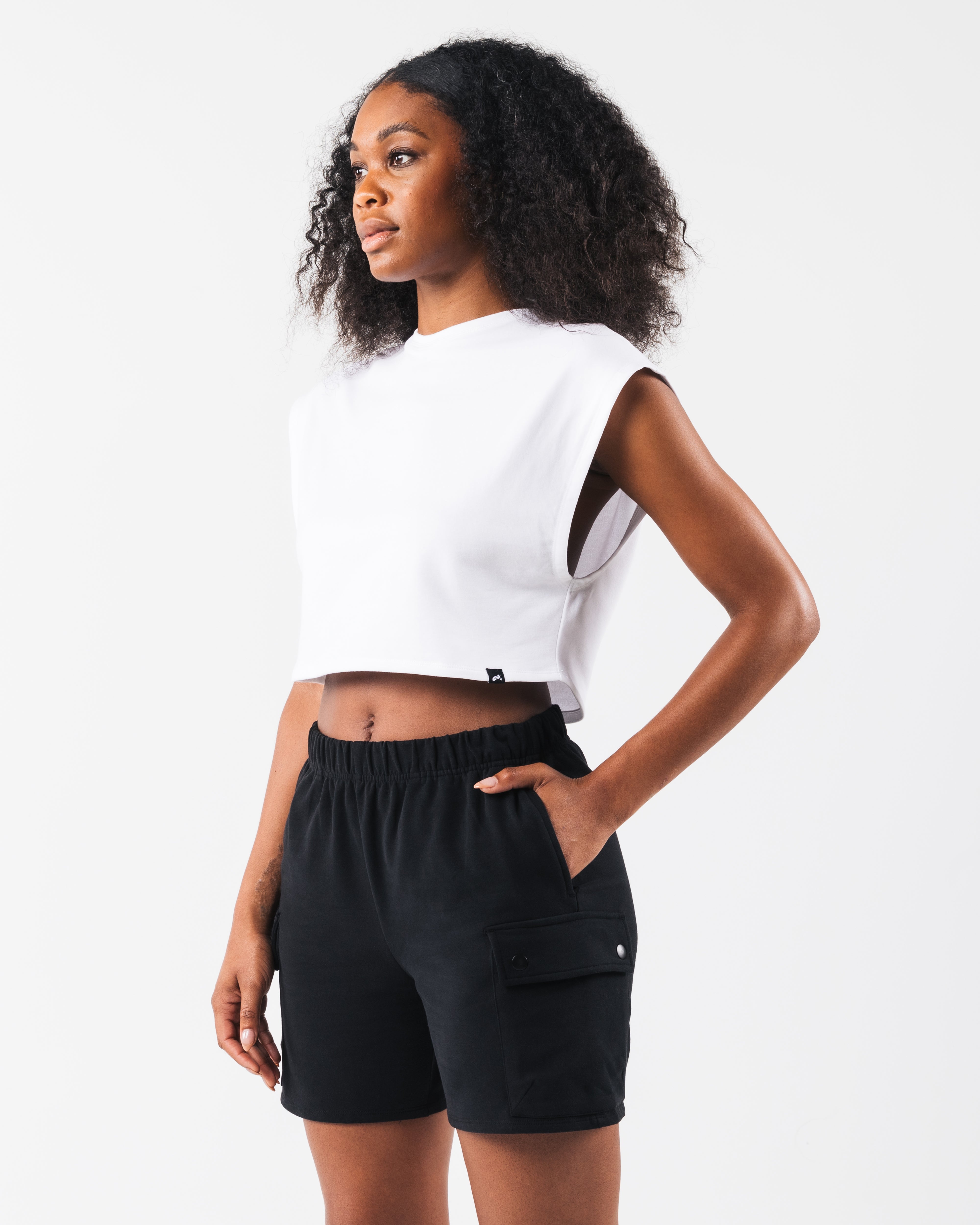 Boxer Tee - White – Alphalete Athletics