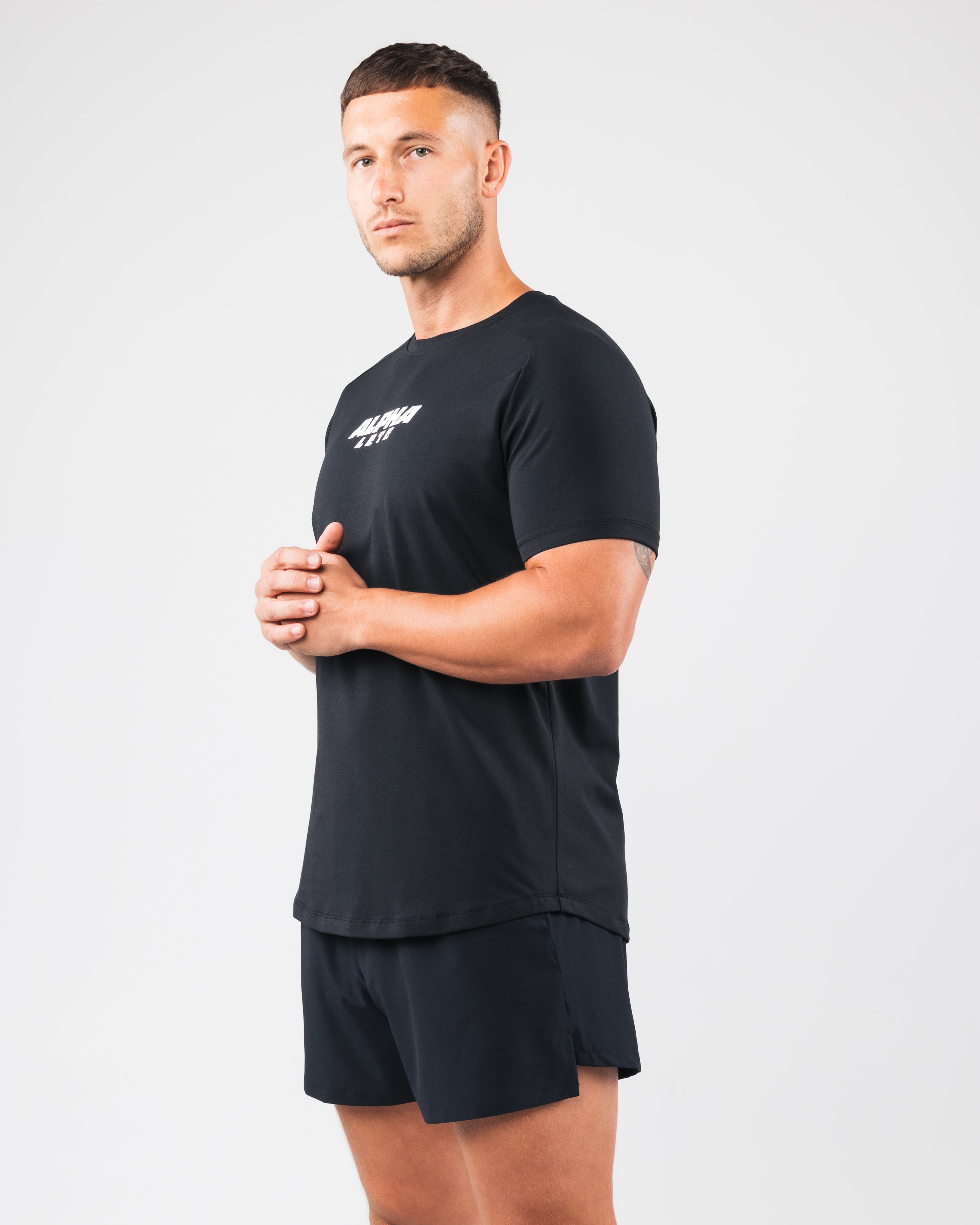 Force Core Tee - Black – Alphalete Athletics