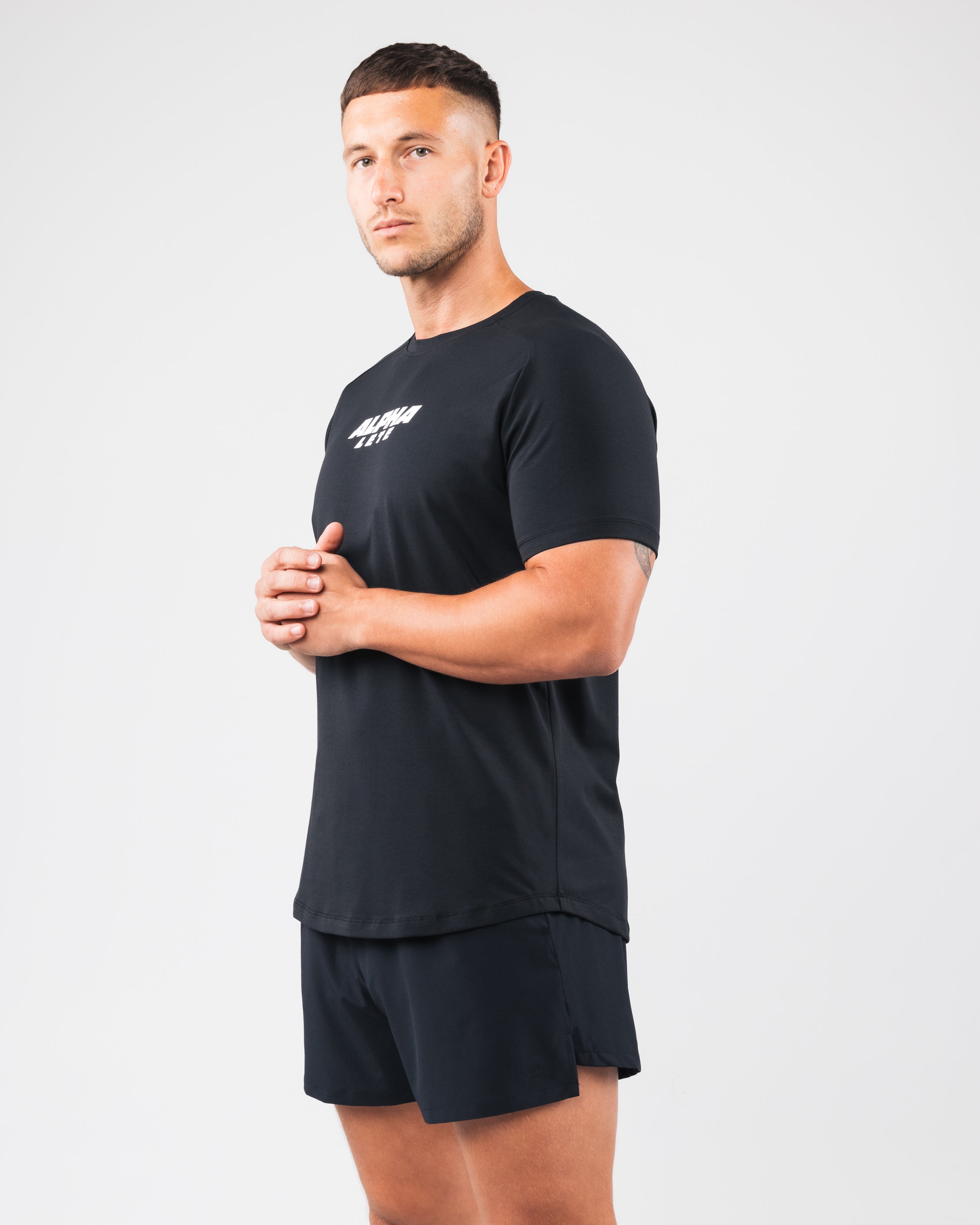 Force Core Tee - Black – Alphalete Athletics