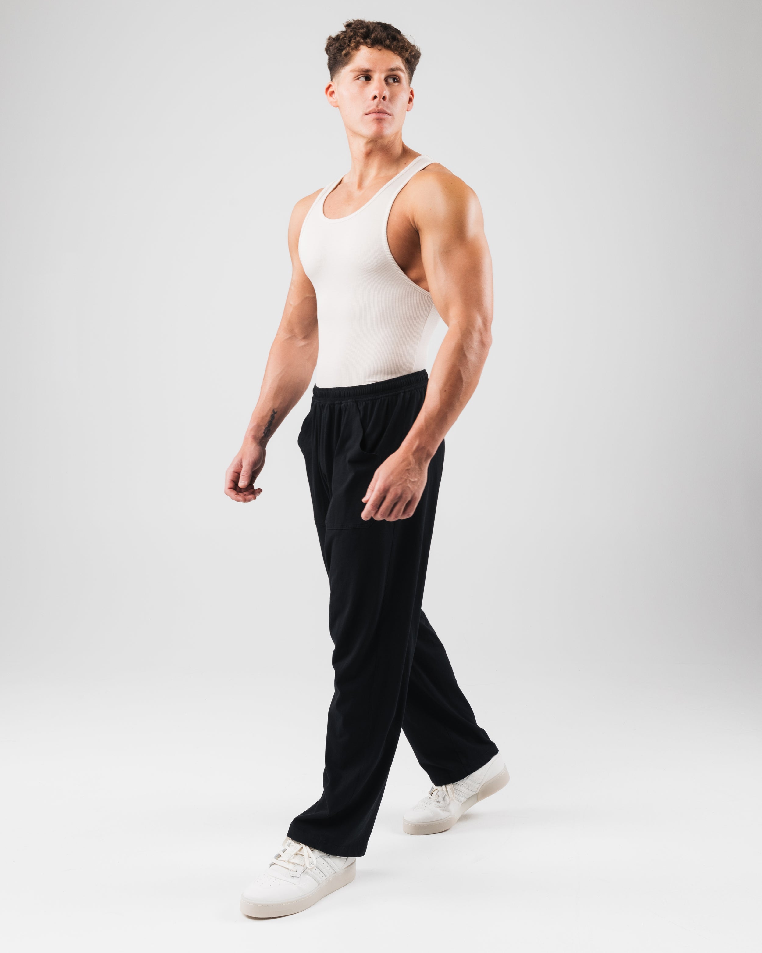 Zero Ribbed Tank 2pk - Cream – Alphalete Athletics