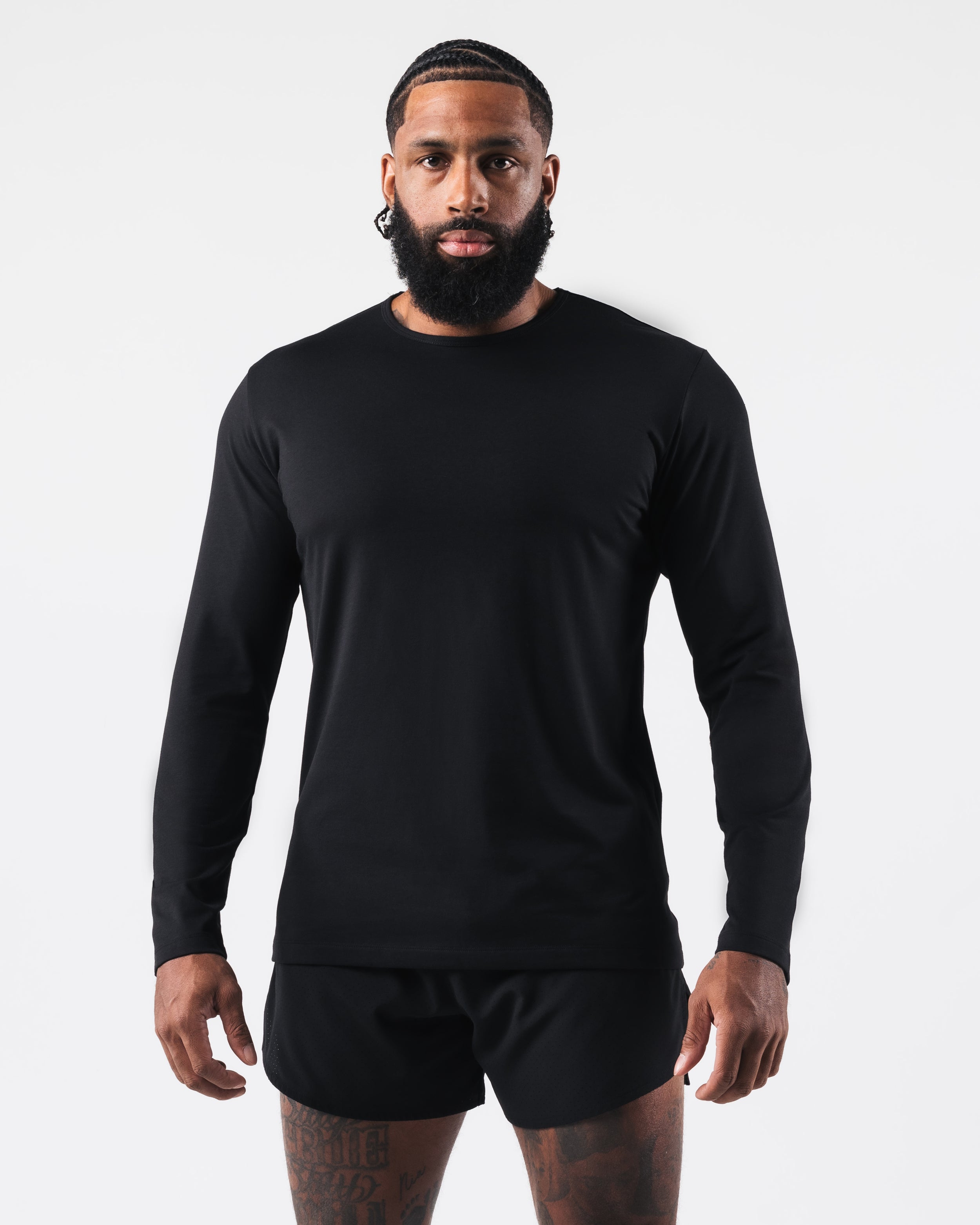 Zero Classic LS Tee 2pk - Black – Alphalete Athletics