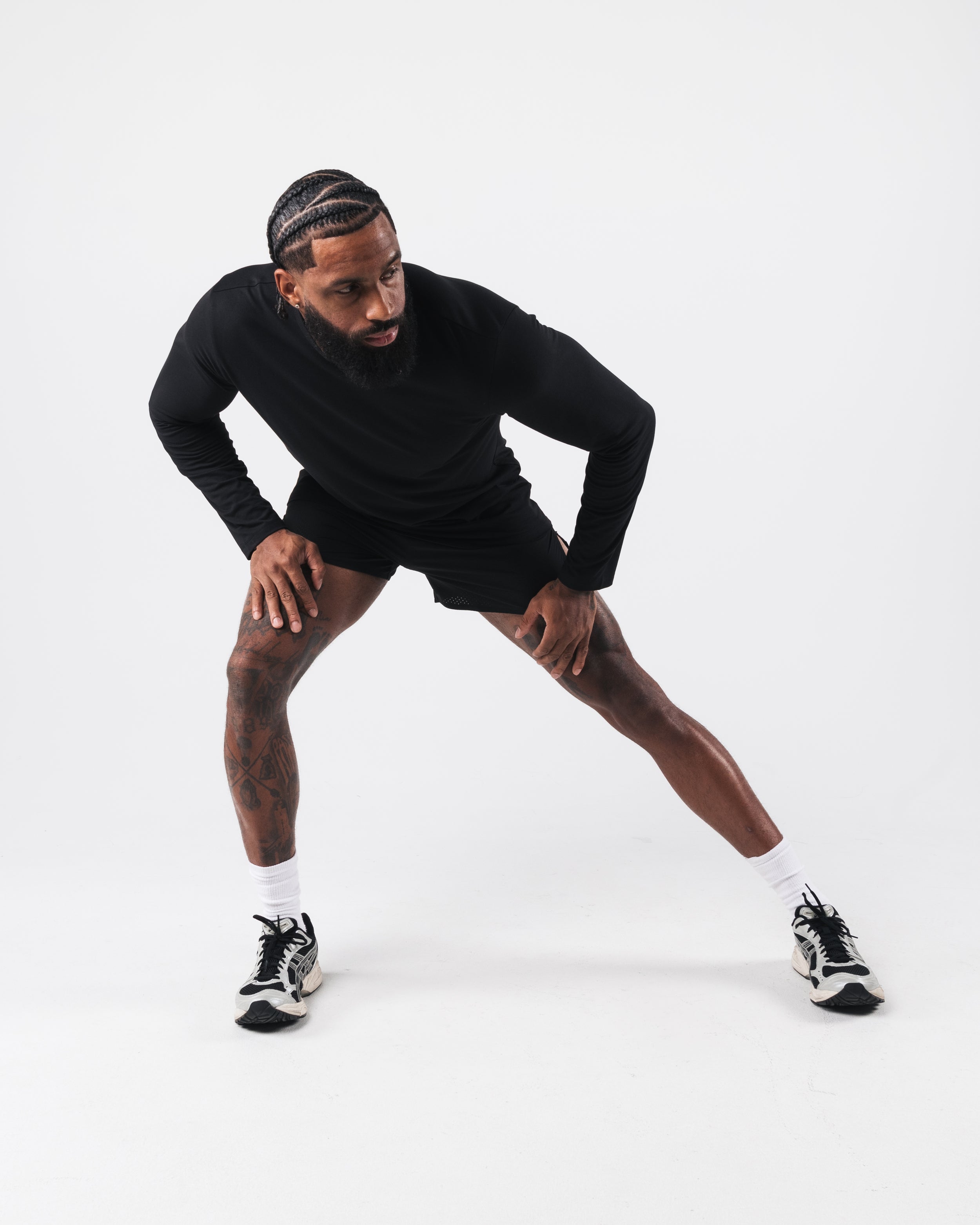 Zero Classic LS Tee 2pk - Black – Alphalete Athletics